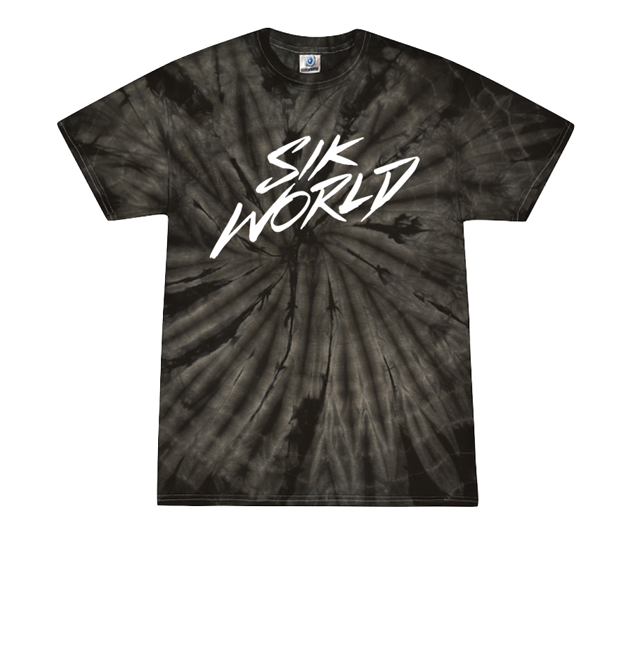 Sik World Grey Tie Dye T-Shirt – Sik World Merch